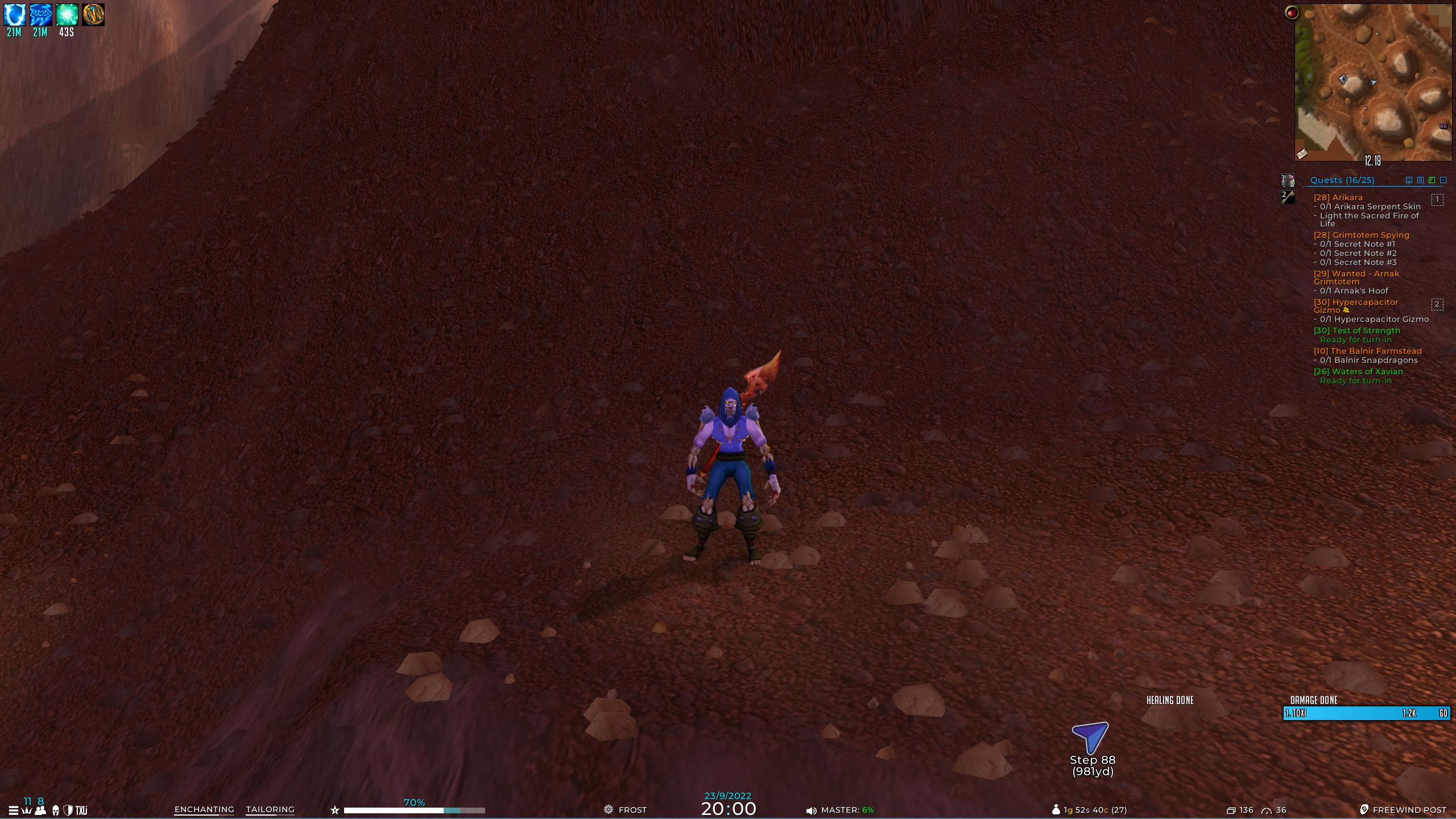 WoW ToxiUI — ElvUI edit аддон Dragonflight/Wrath of the Lich King ...